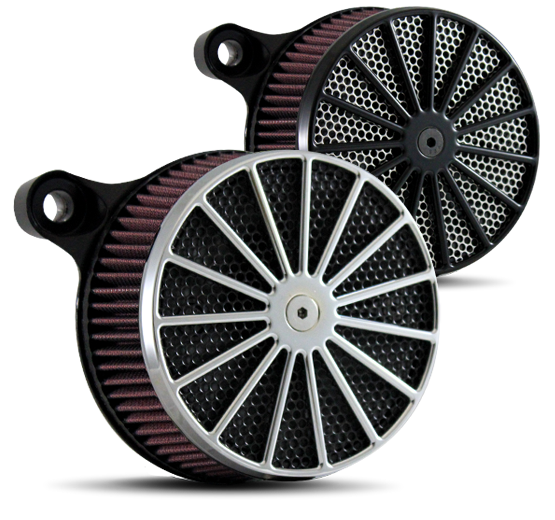 Custom Air Cleaners | Custom Motorcycle Air Purifier | Sinister Wheel