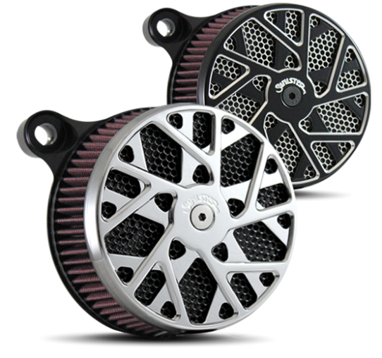 Custom Air Cleaners | Custom Motorcycle Air Purifier | Sinister Wheel