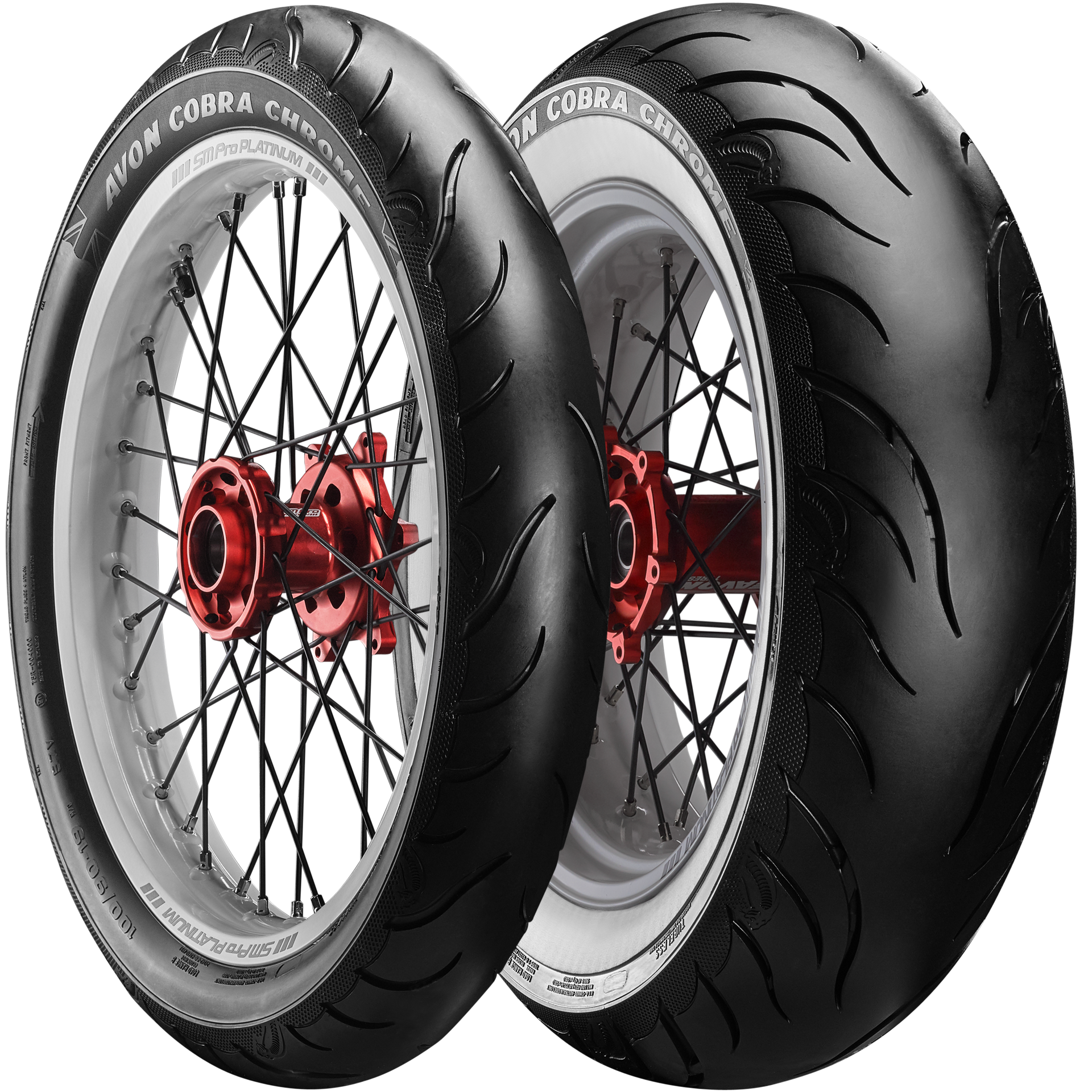 Avon Cobra Chrome for 16"-23" Wheels - Sinister Wheel